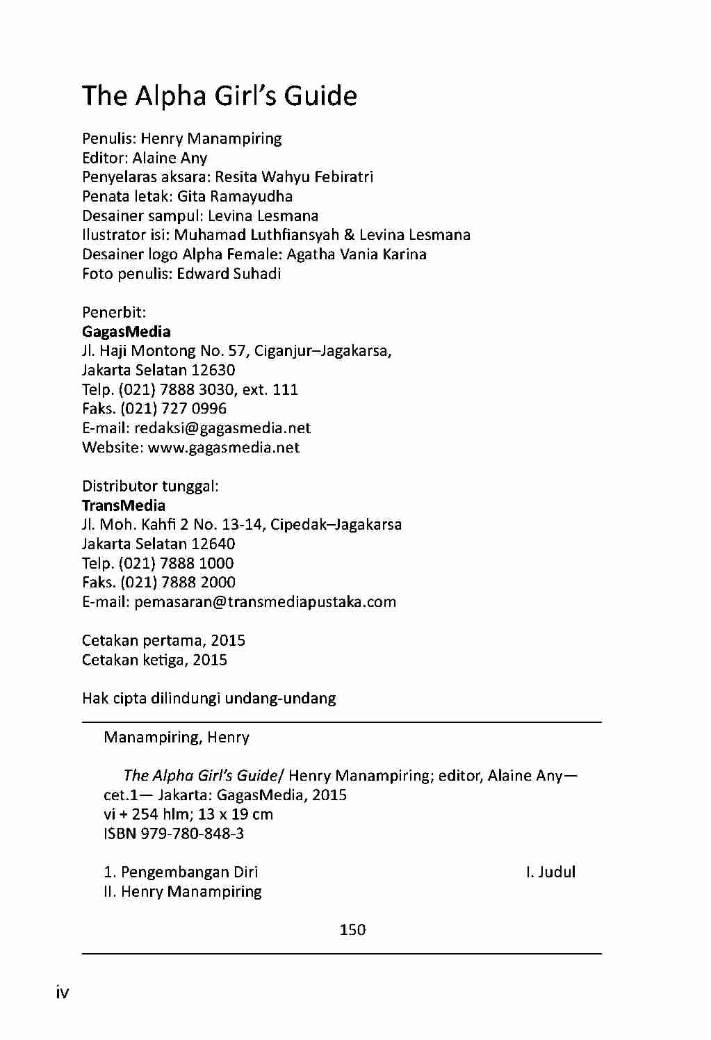 Baca alpha girl gratis !!! | PERPUS