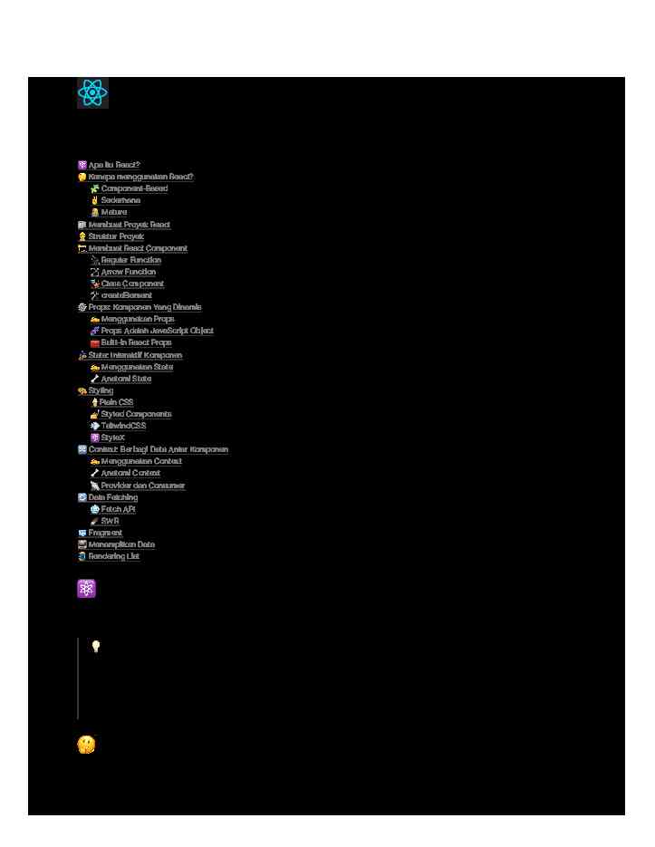 Baca apa itu react gratis !!! | PERPUS
