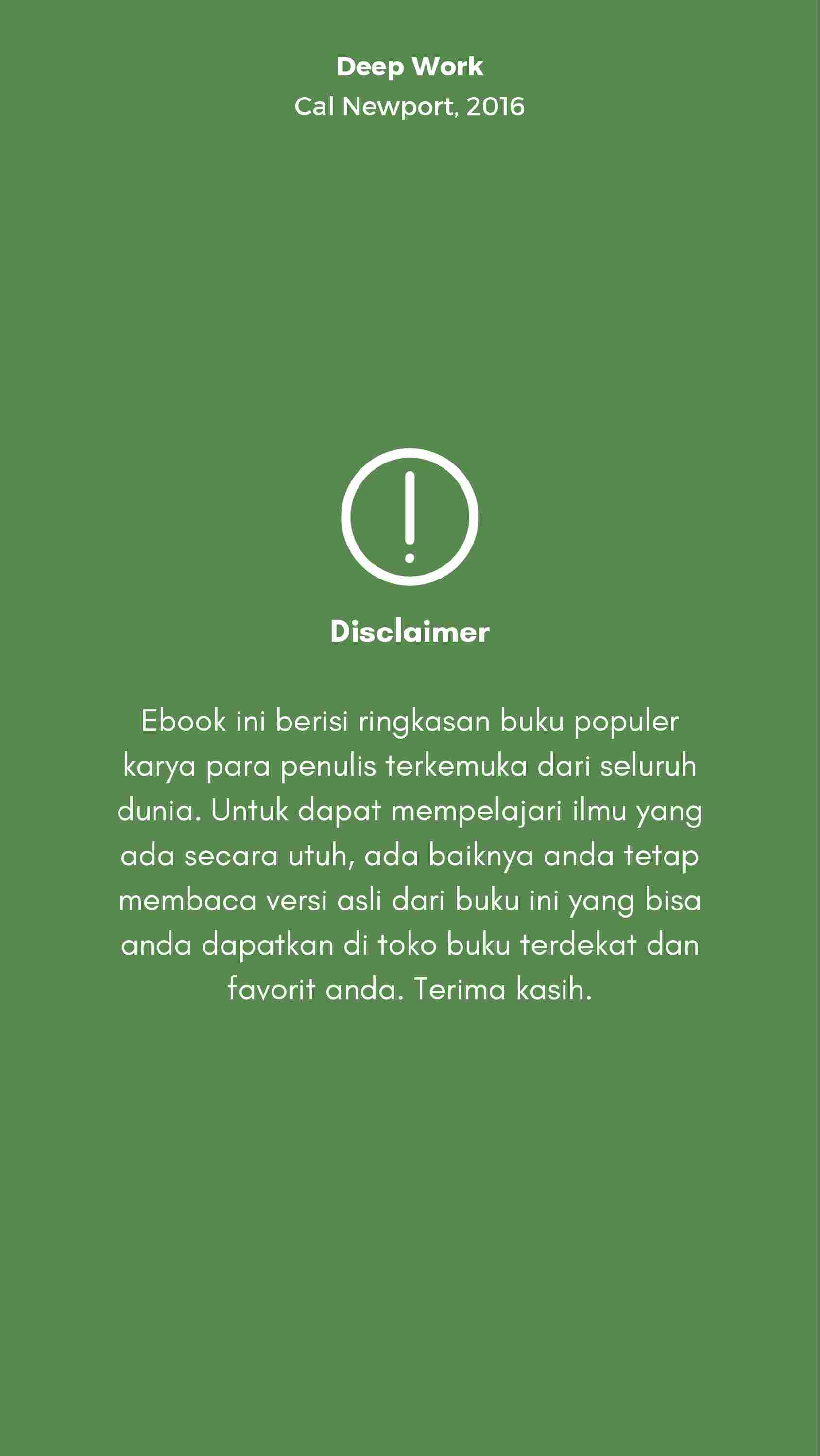 Baca deep work gratis !!! | PERPUS