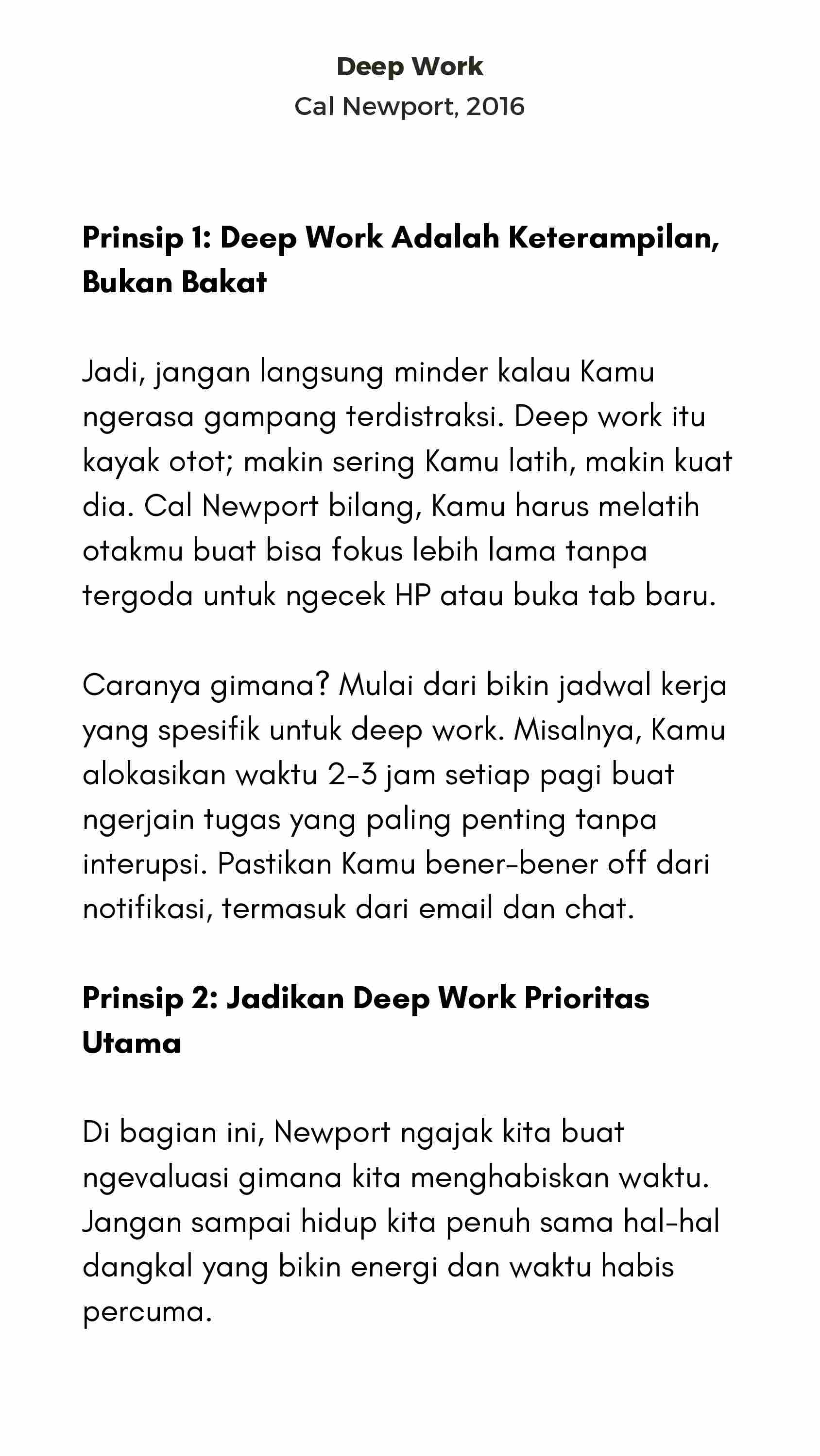 Baca deep work gratis !!! | PERPUS