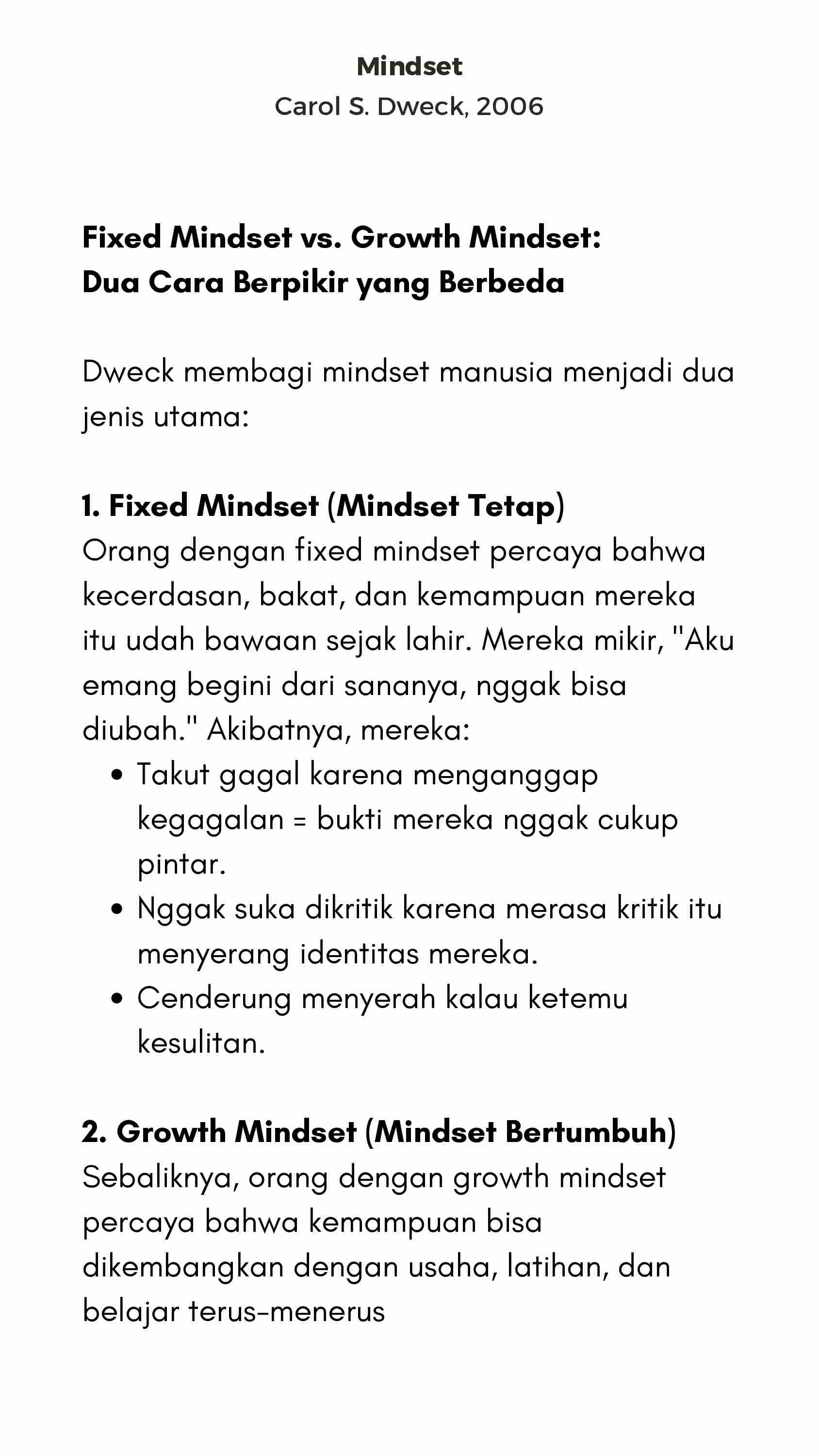 Baca mindset gratis !!! | PERPUS